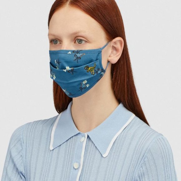 Coach | Accessories | Coach Rexy Face Mask W Floral Print | Poshmark